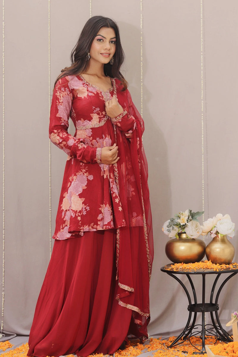 Buy Designer Ruby Delight for Women Online at Sainygarg.com– Sainy Garg